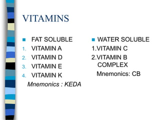 Vitamins | PPT | Nutrition | Healthy Living