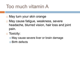 Vitamins And Types of Vitamins | PPTX | Chemistry | Science