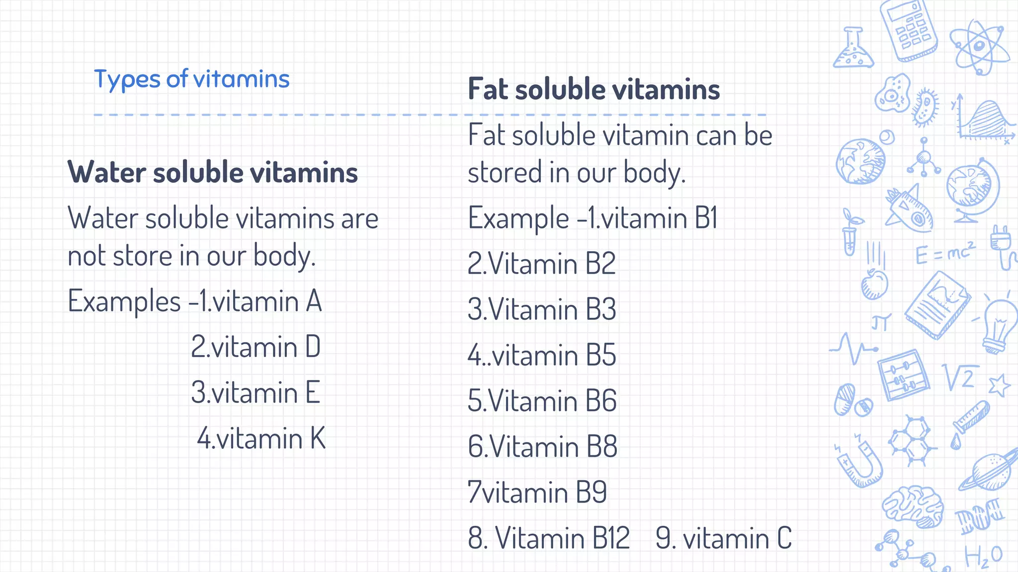 Vitamins -types,role and function | PPTX