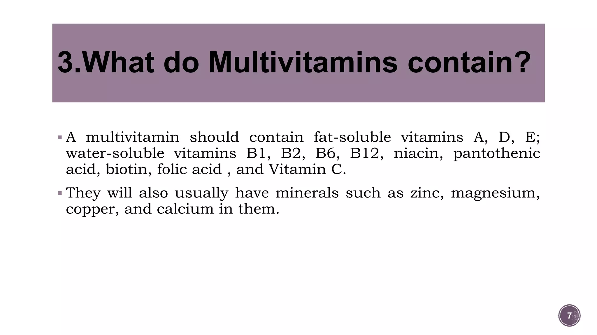 Vitamins | PPTX