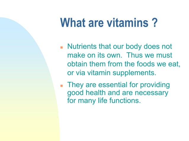 vitamins.ppt