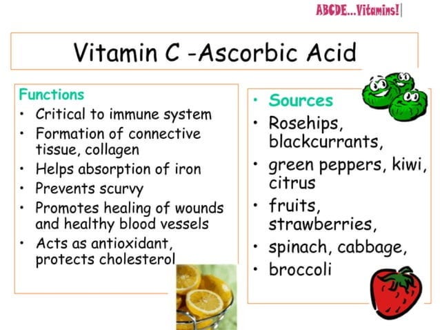 vitamins-and-minerals - Biochemistry notes | PPT