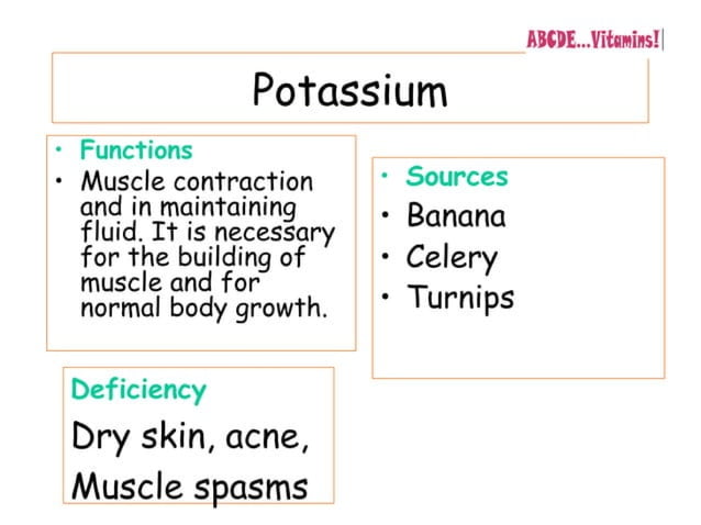 vitamins-and-minerals - Biochemistry notes | PPT