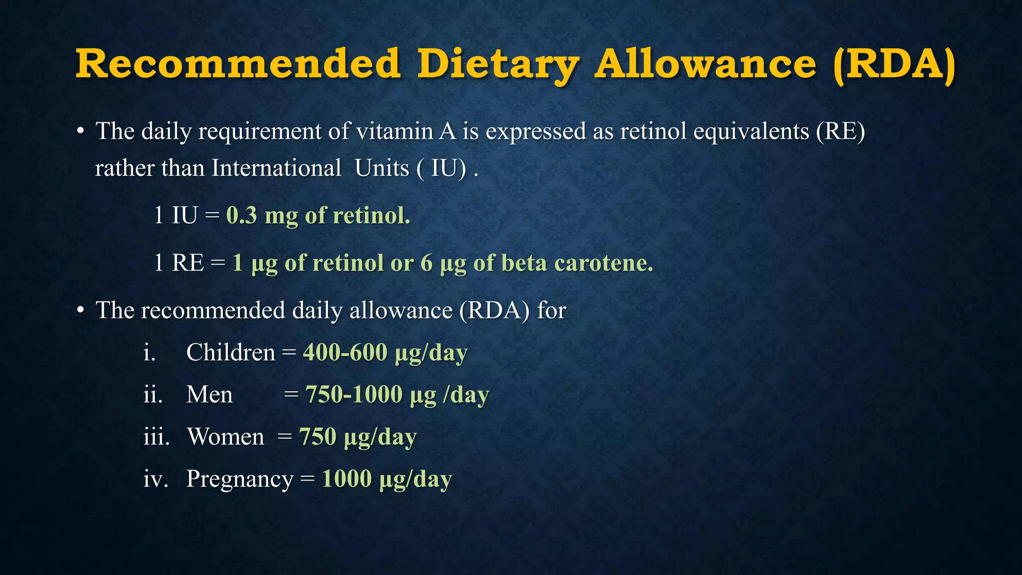 Fat Soluble Vitamins ppt | PPTX