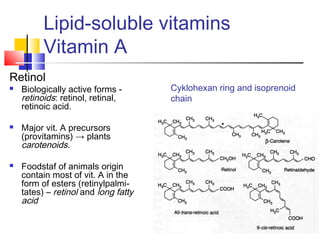 Vitamins (fat and water soluble) | PPT