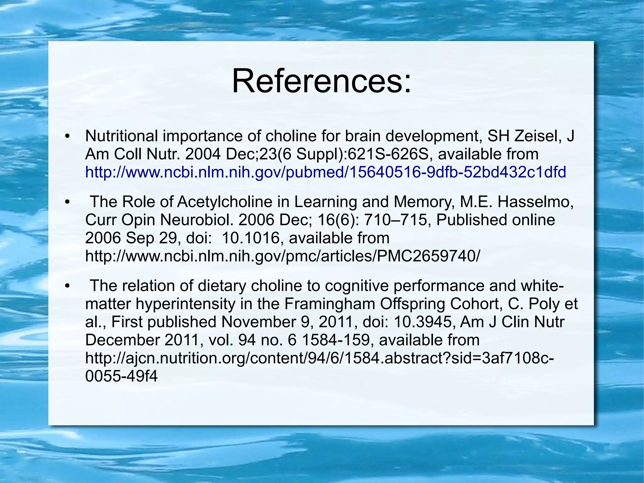 Vitamin uses for: Choline, B8,Inositol, Molybdenum,Iodine, Copper ...
