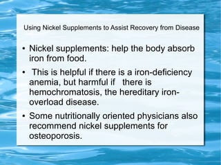 Vitamin uses for: Choline, B8,Inositol, Molybdenum,Iodine, Copper ...