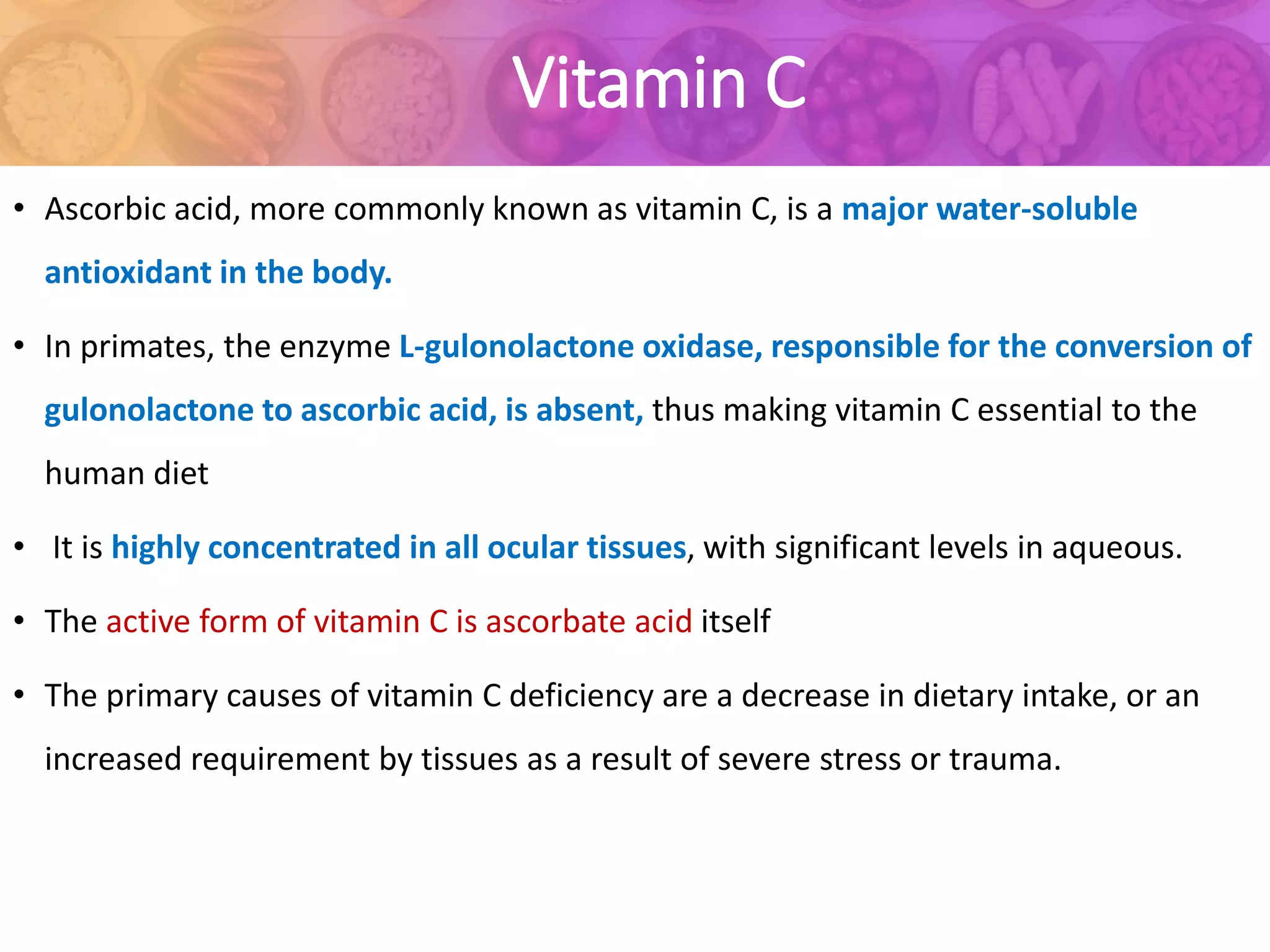 Vitamins and eye | PDF