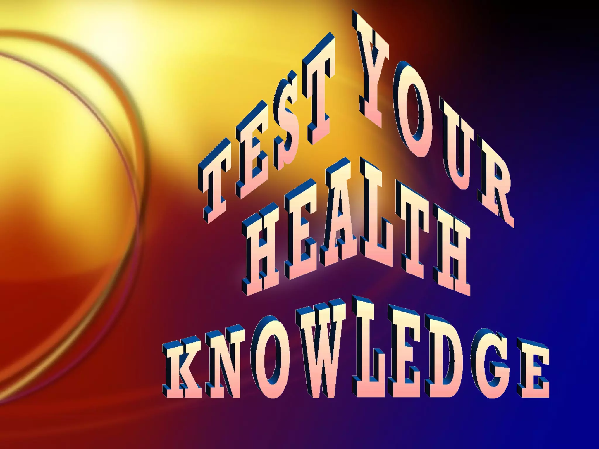 Vitamins And Health Quiz | PPT | Nutrition | Healthy Living