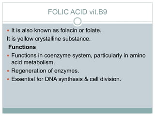 Vitamins and its oral manifestations | PPTX