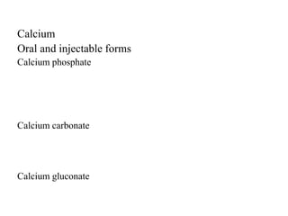 Vitamins and Minerals brief explanation pharmacology | PDF