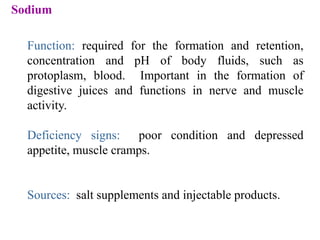 Vitamins and minerals | PDF