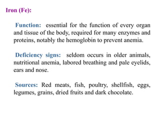 Vitamins and minerals | PDF