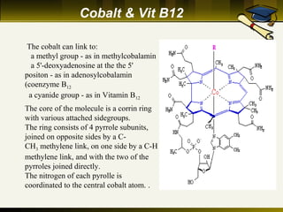 Minerals, vitamins and their interractoins in poultry rations | PPT