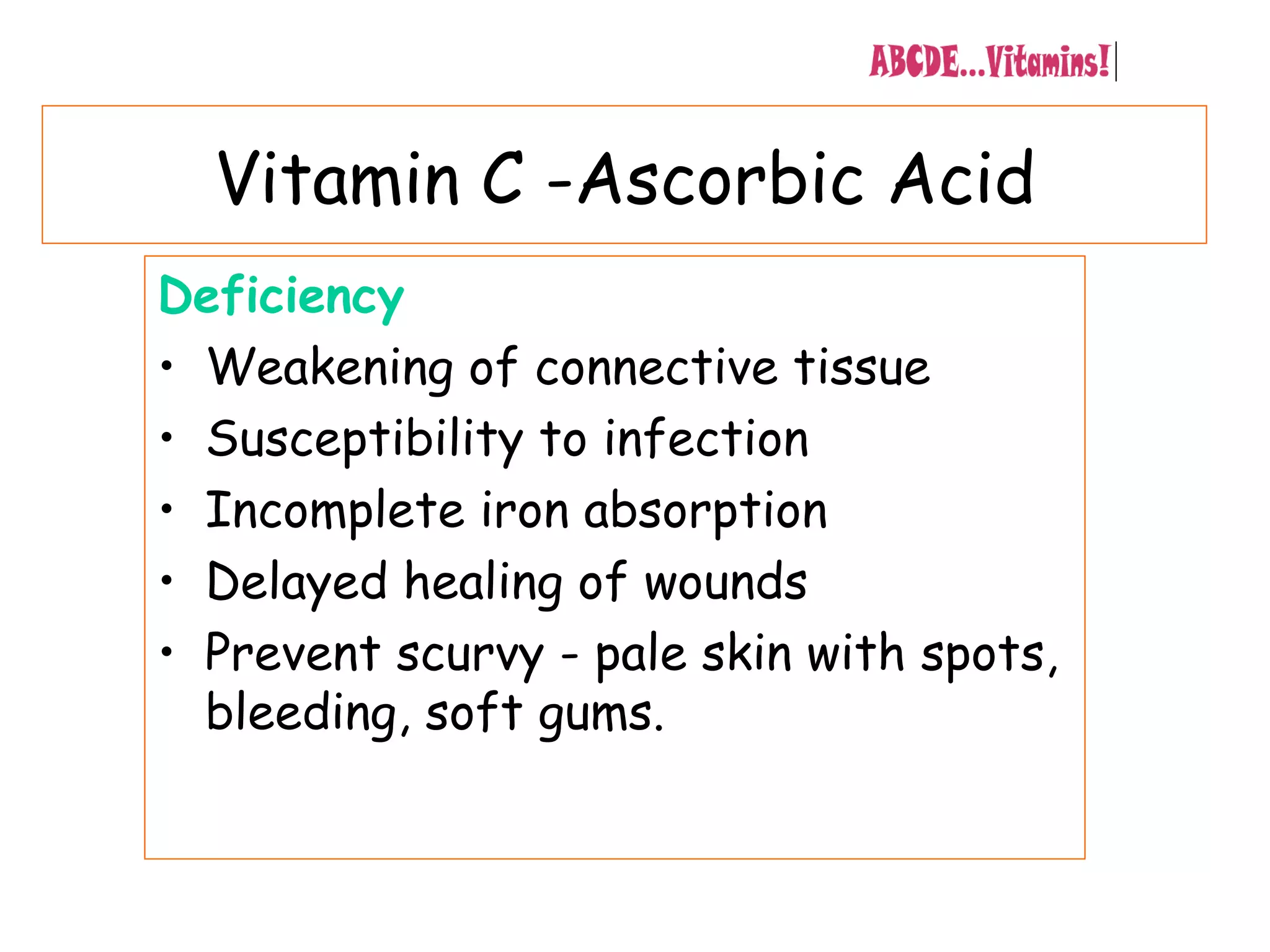 Vitamins and minerals | PPT