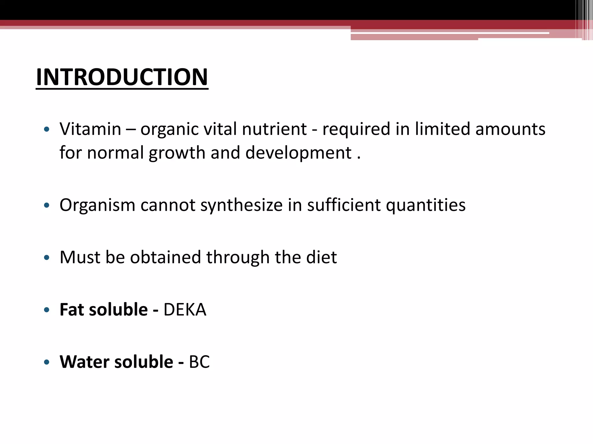 Vitamins and nervous system | PPT