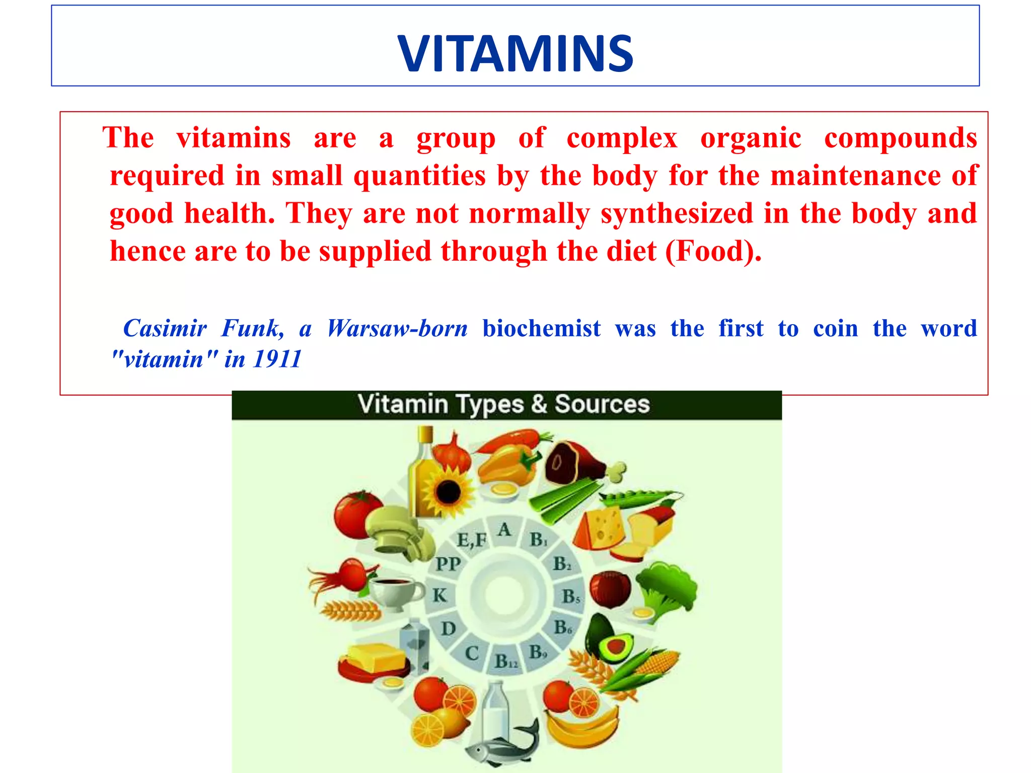 Vitamins | PPTX