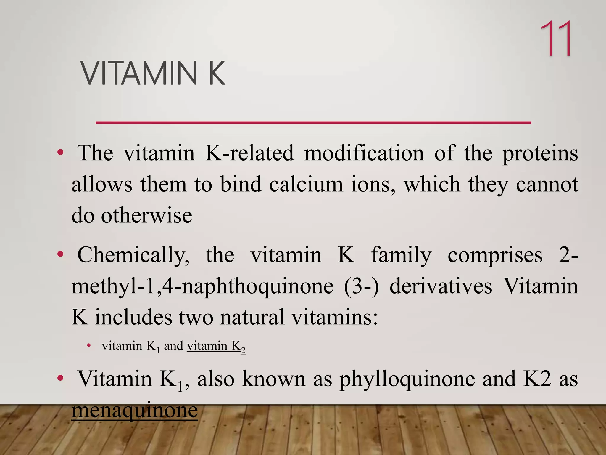 Vitamins and its classifications | PPTX
