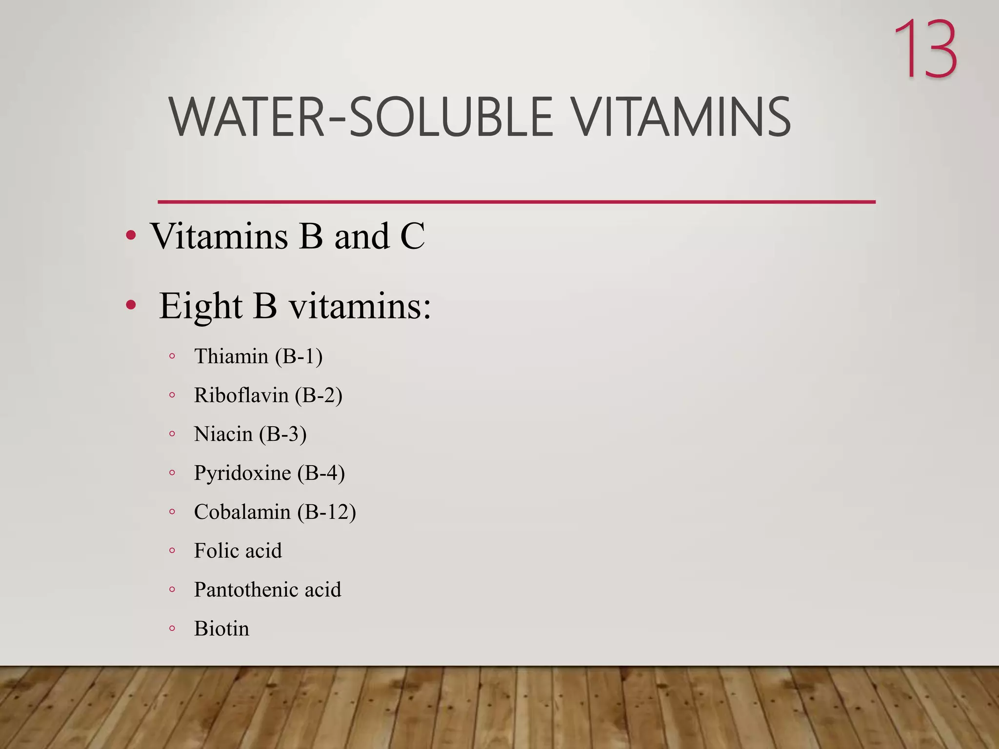 Vitamins and its classifications | PPTX