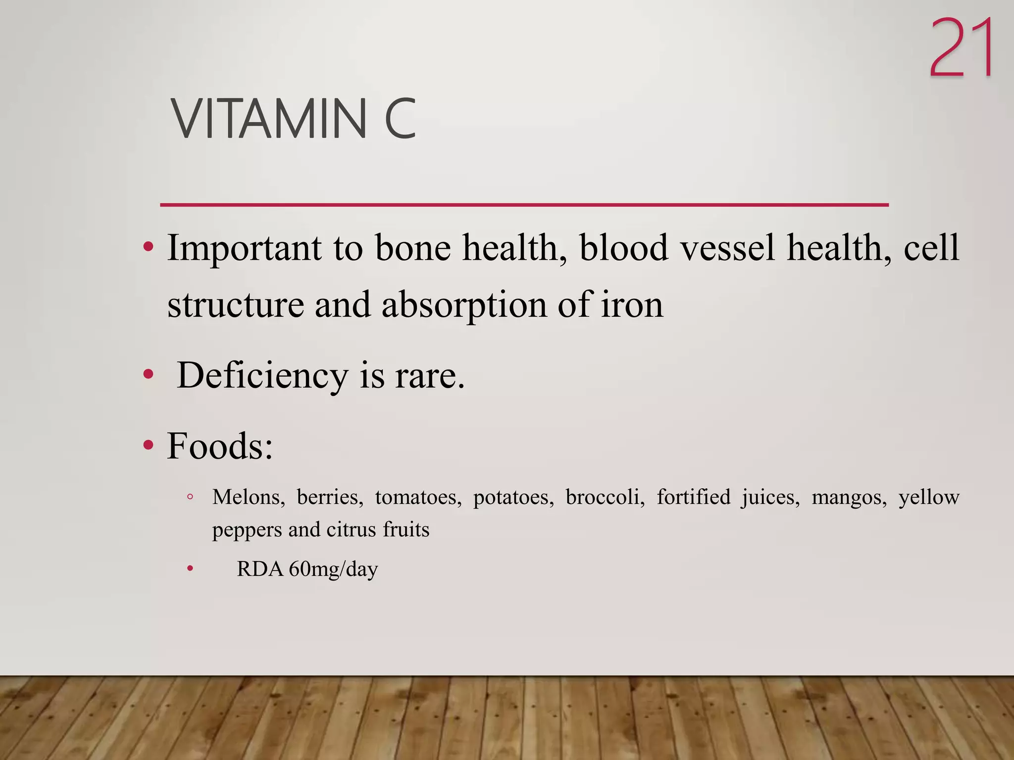 Vitamins and its classifications | PPTX