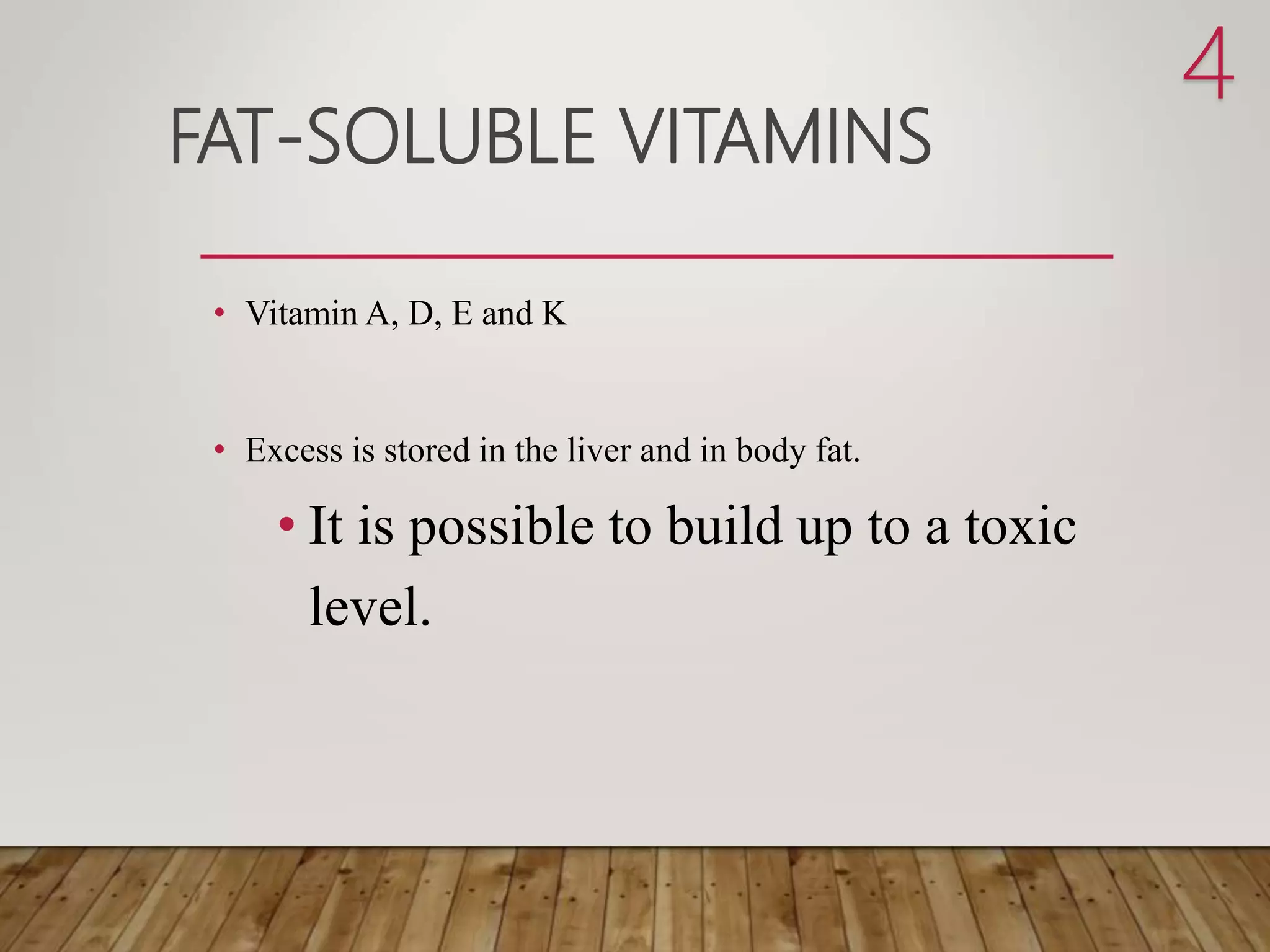 Vitamins and its classifications | PPTX
