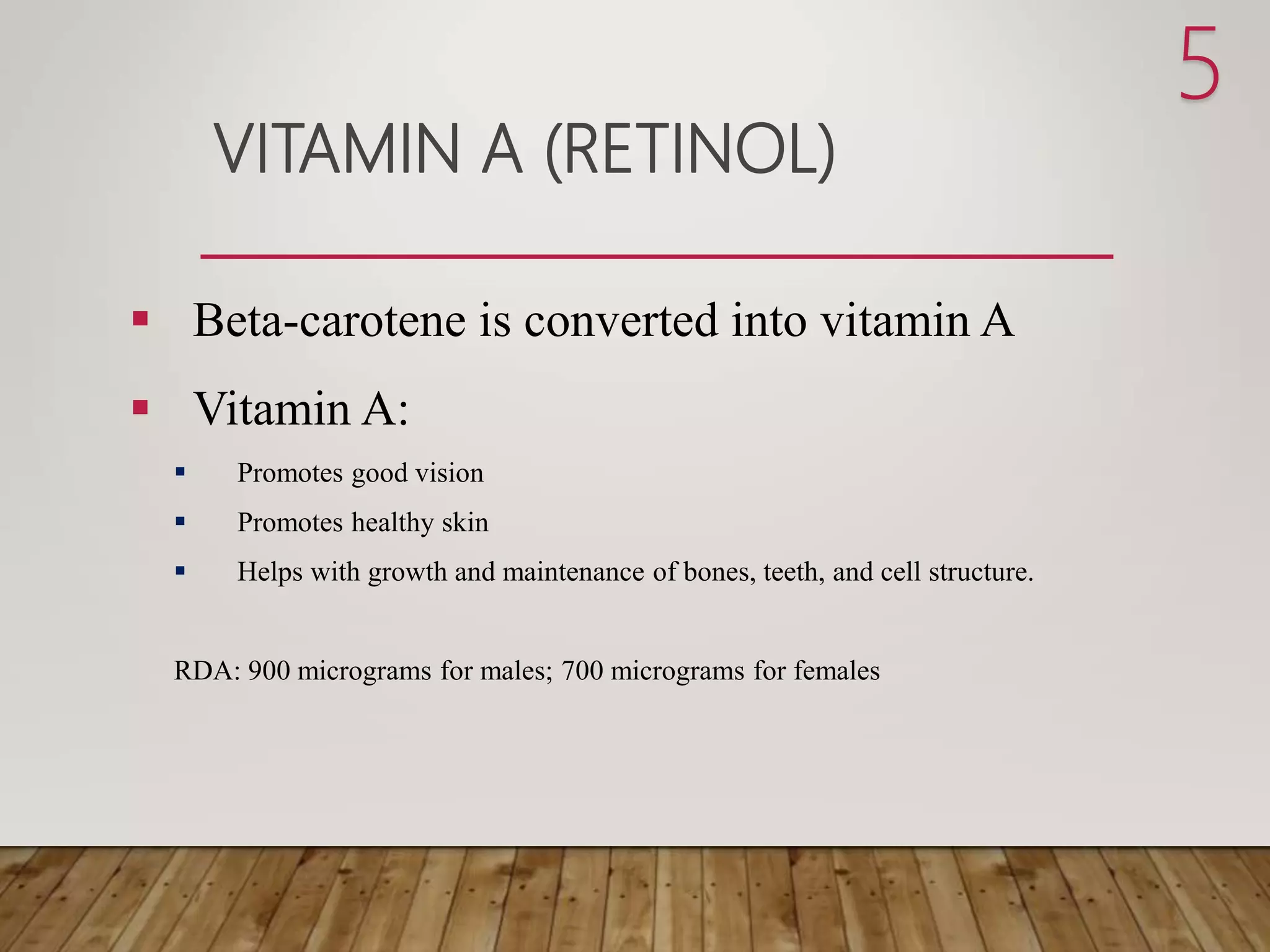 Vitamins and its classifications | PPTX