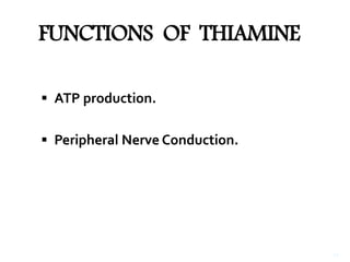 Vitamins & deficiency diseases | PPTX