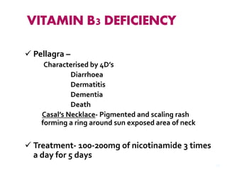 Vitamins & deficiency diseases | PPTX