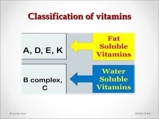 Vitamins | PPT