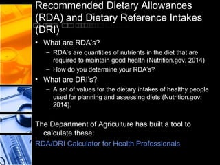 Vitamins, herbs, and nutritional supplements presentation | PPT