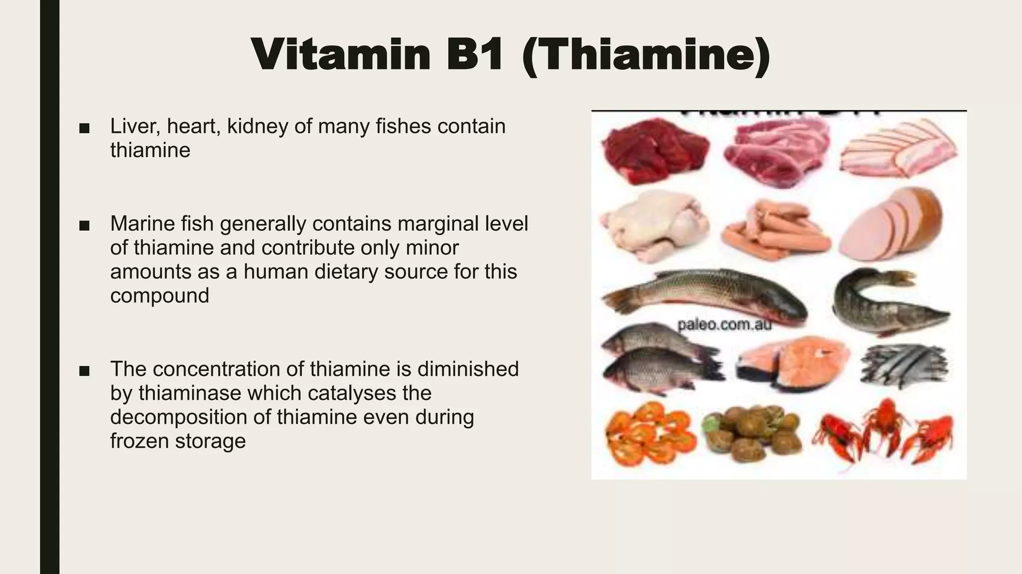 Vitamins in fish | PPTX
