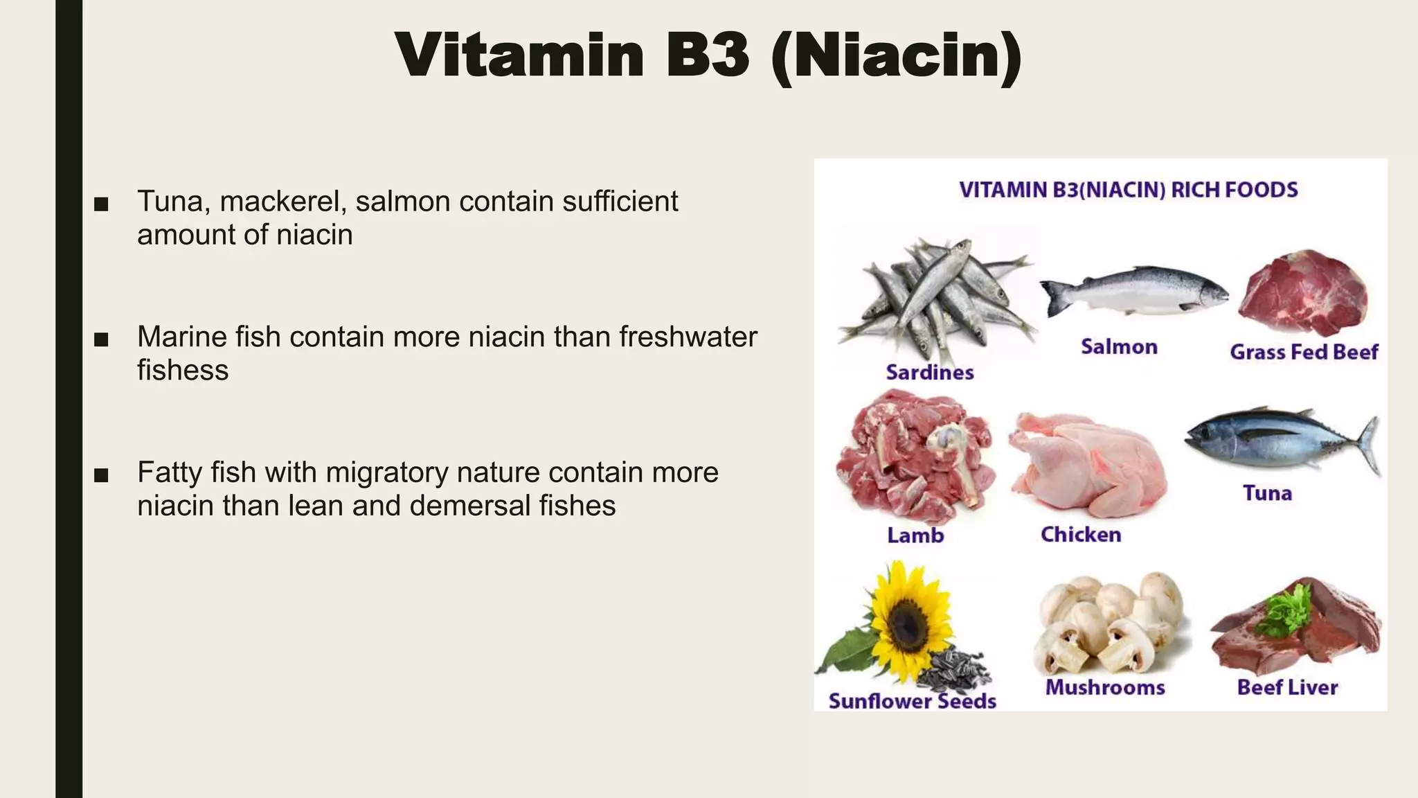 Vitamins in fish | PPTX