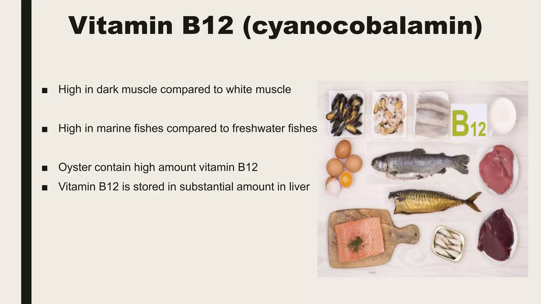 Vitamins in fish | PPTX