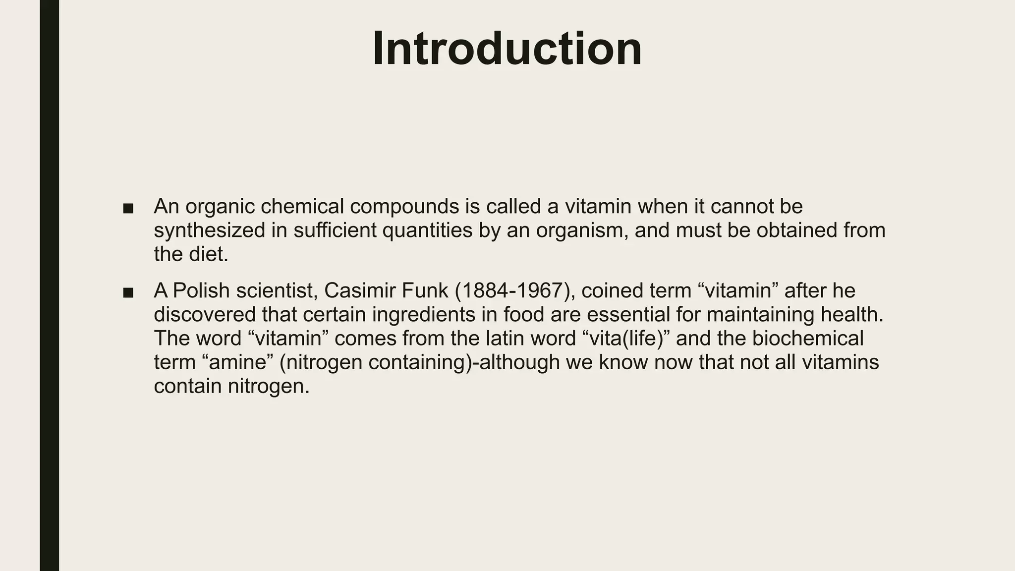 Vitamins in fish | PPTX