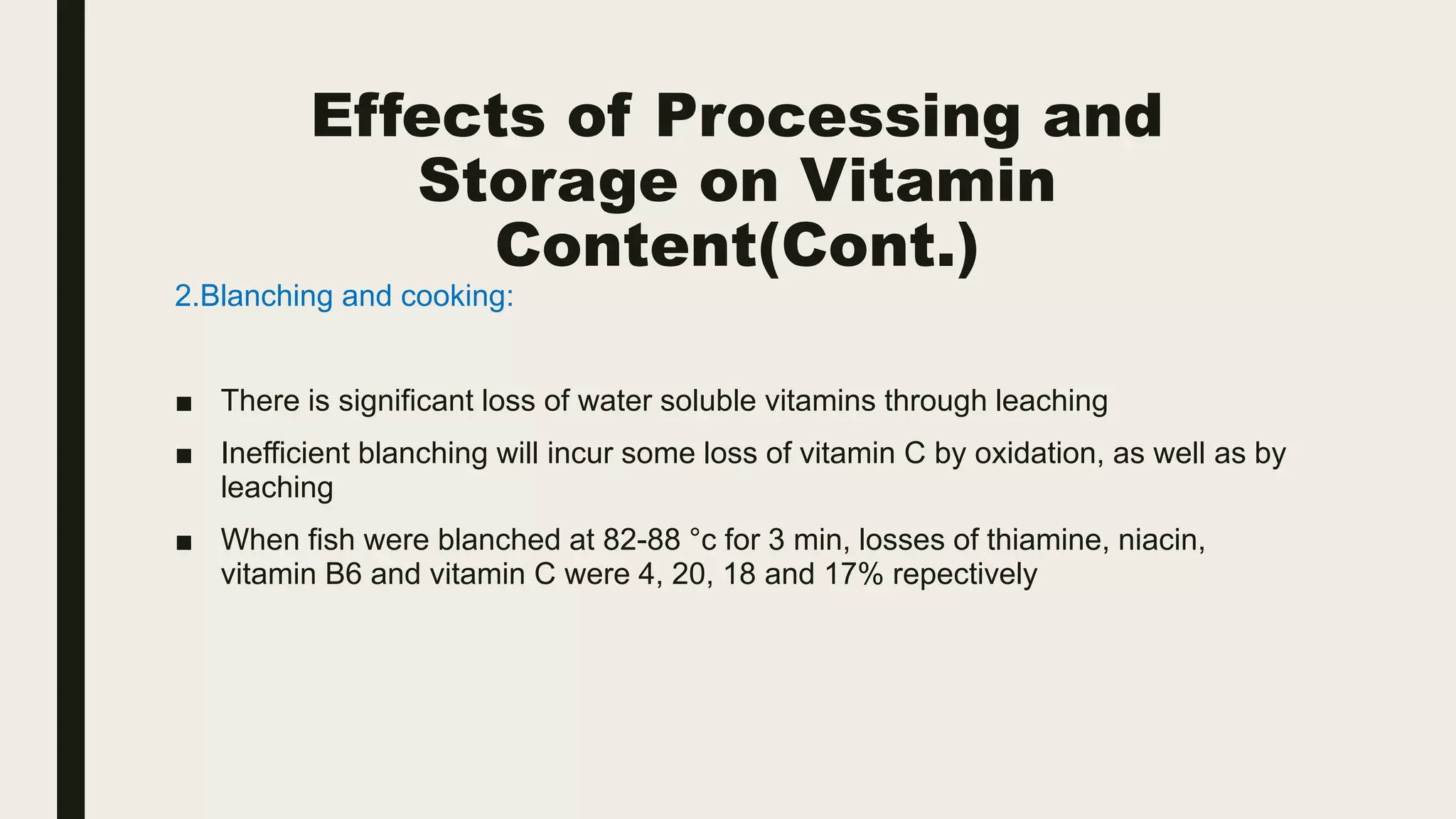 Vitamins in fish | PPTX