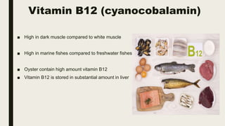 Vitamins in fish | PPTX