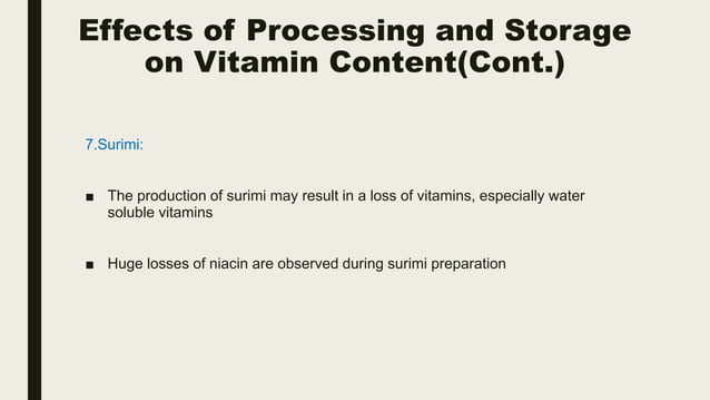 Vitamins in fish | PPTX | Nutrition | Healthy Living