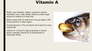 Vitamins in fish | PPTX