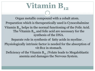 Vitamins | PPTX
