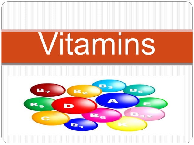 Vitamins | PPT