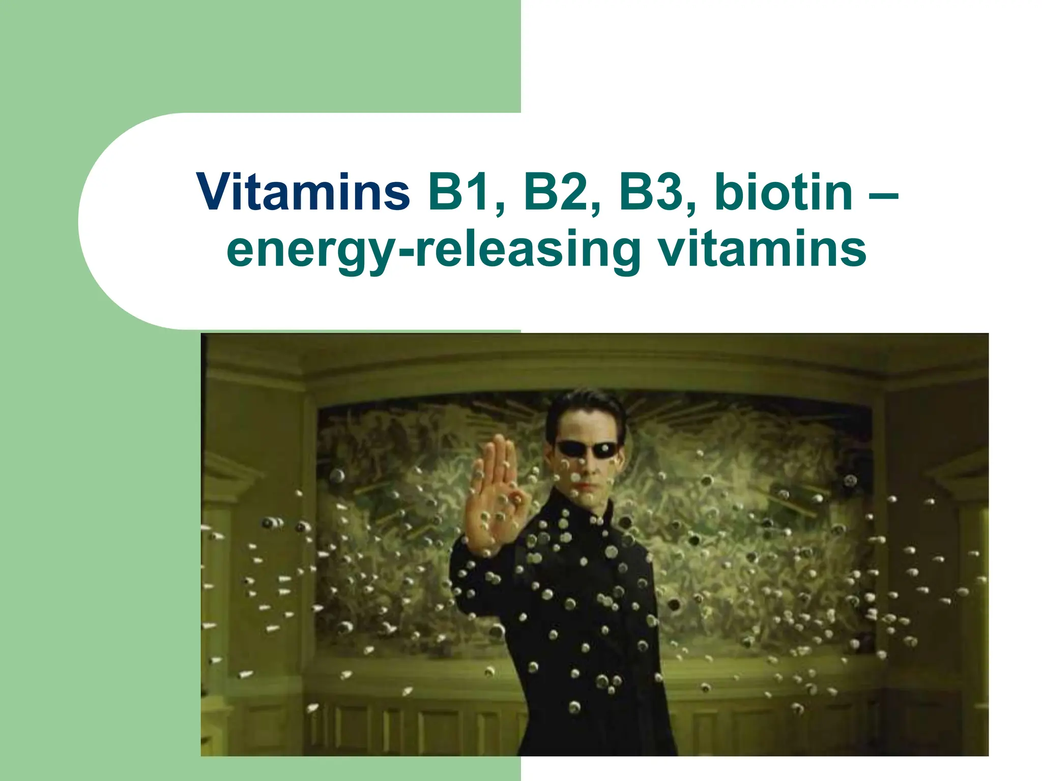 Vitamins of B group.ppt and it's function metabolism | PPT