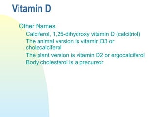 Vitamins part 2 | PPT