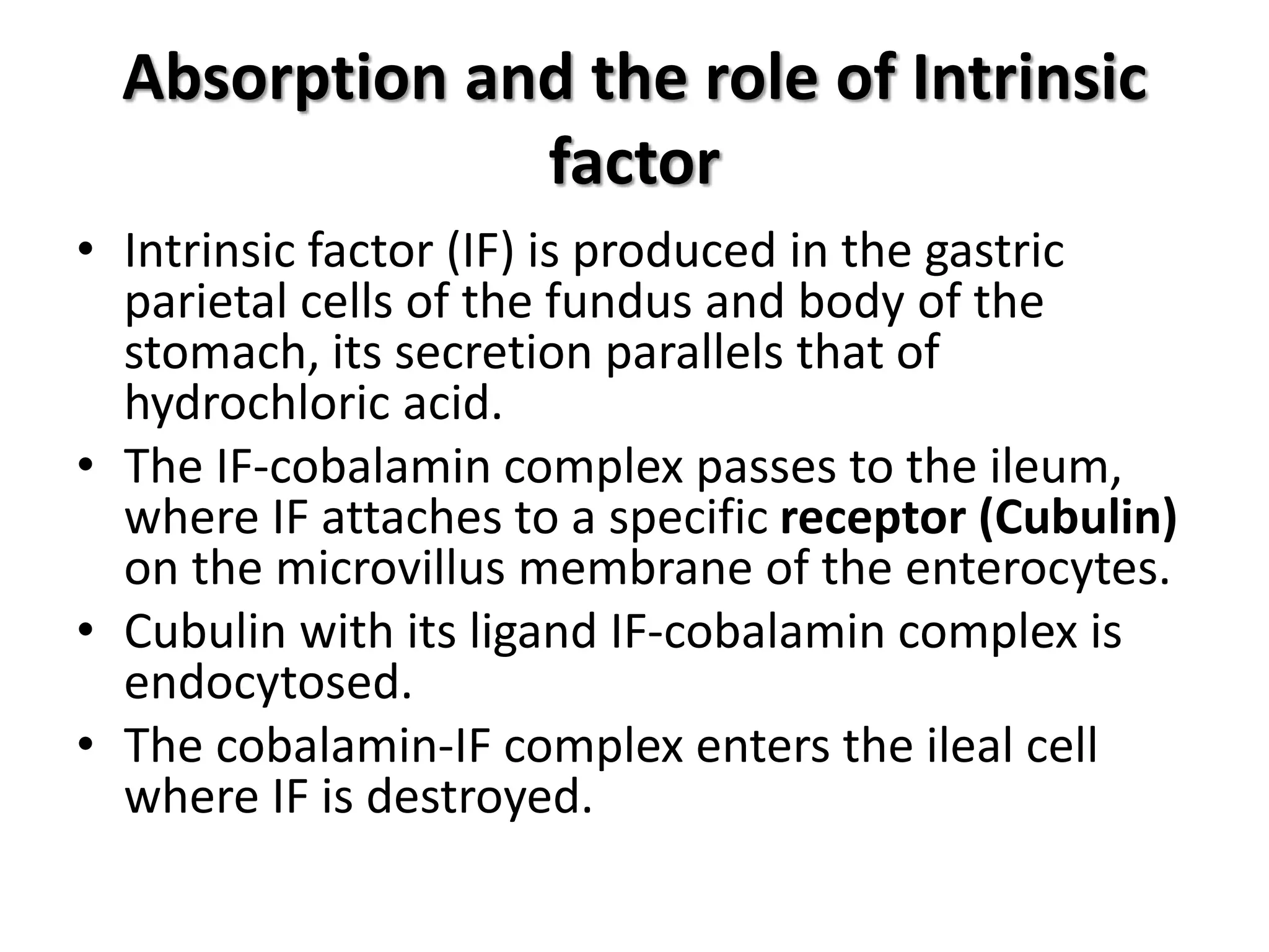 Vit b12 deficiency causes and management | PPTX