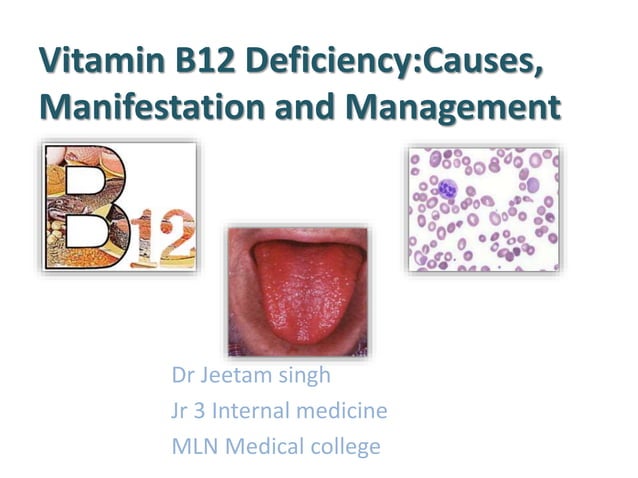 Vit b12 deficiency causes and management | PPTX | Digestive Disorders ...