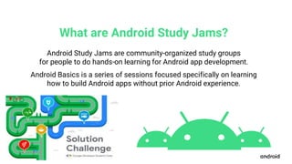 Vit bhopal android study jams 2.0 session 1 | PPTX