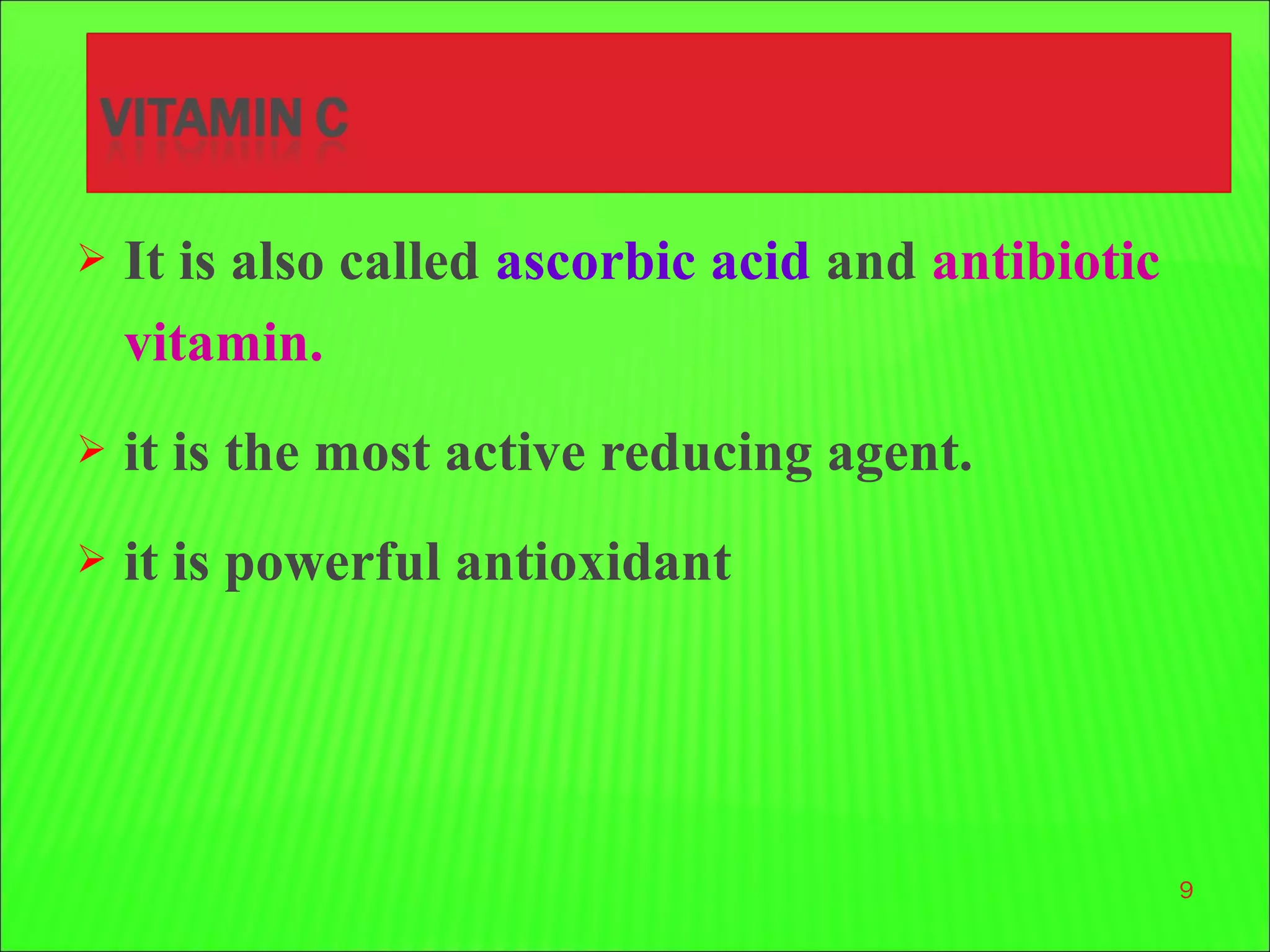 Vitamin C MUHAMMAD MUSTANSAR | PPT