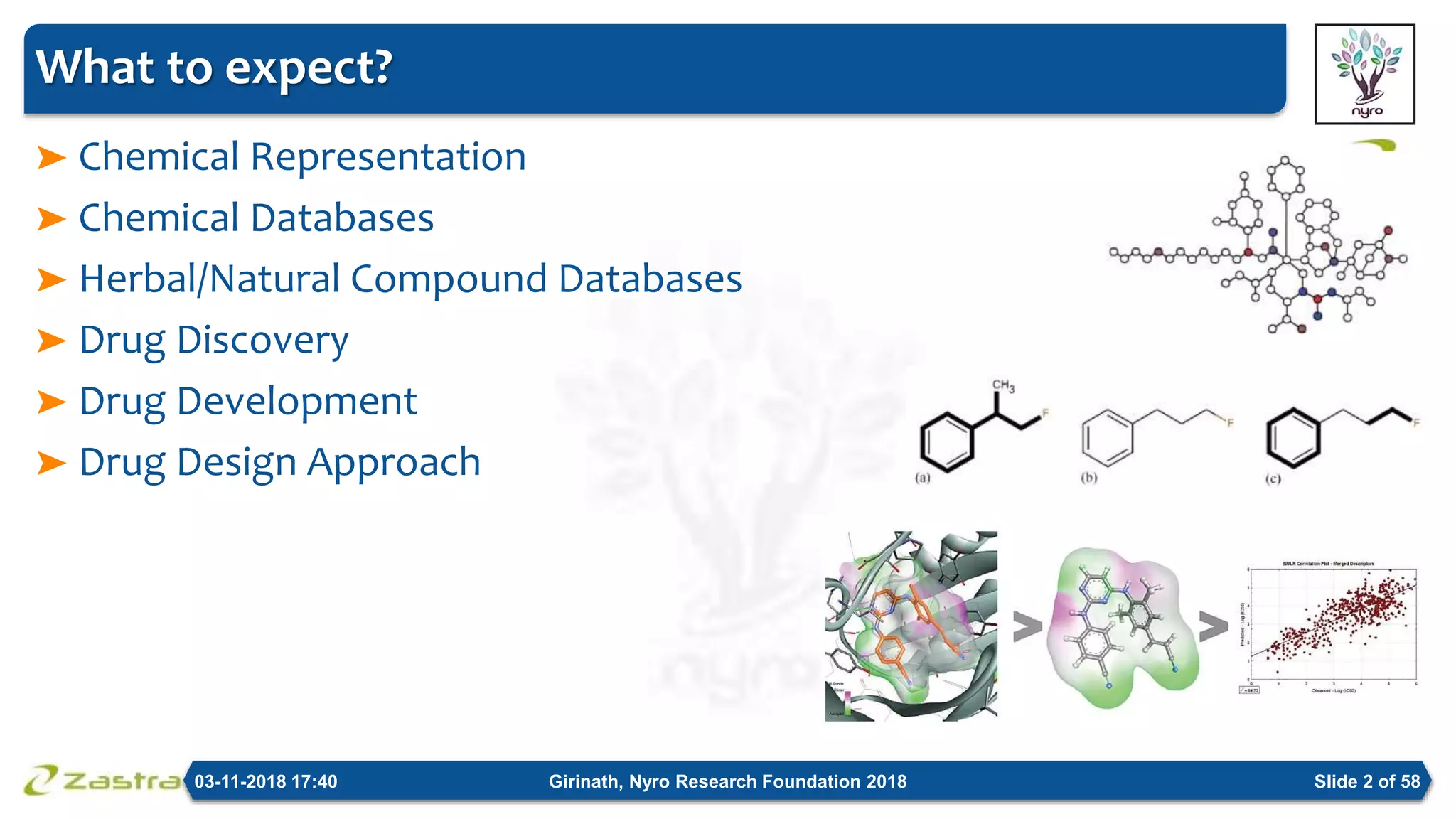 Drug and Chemical Databases 2018 - Drug Discovery | PPTX