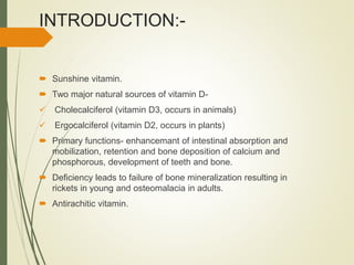 Vit d | PPTX