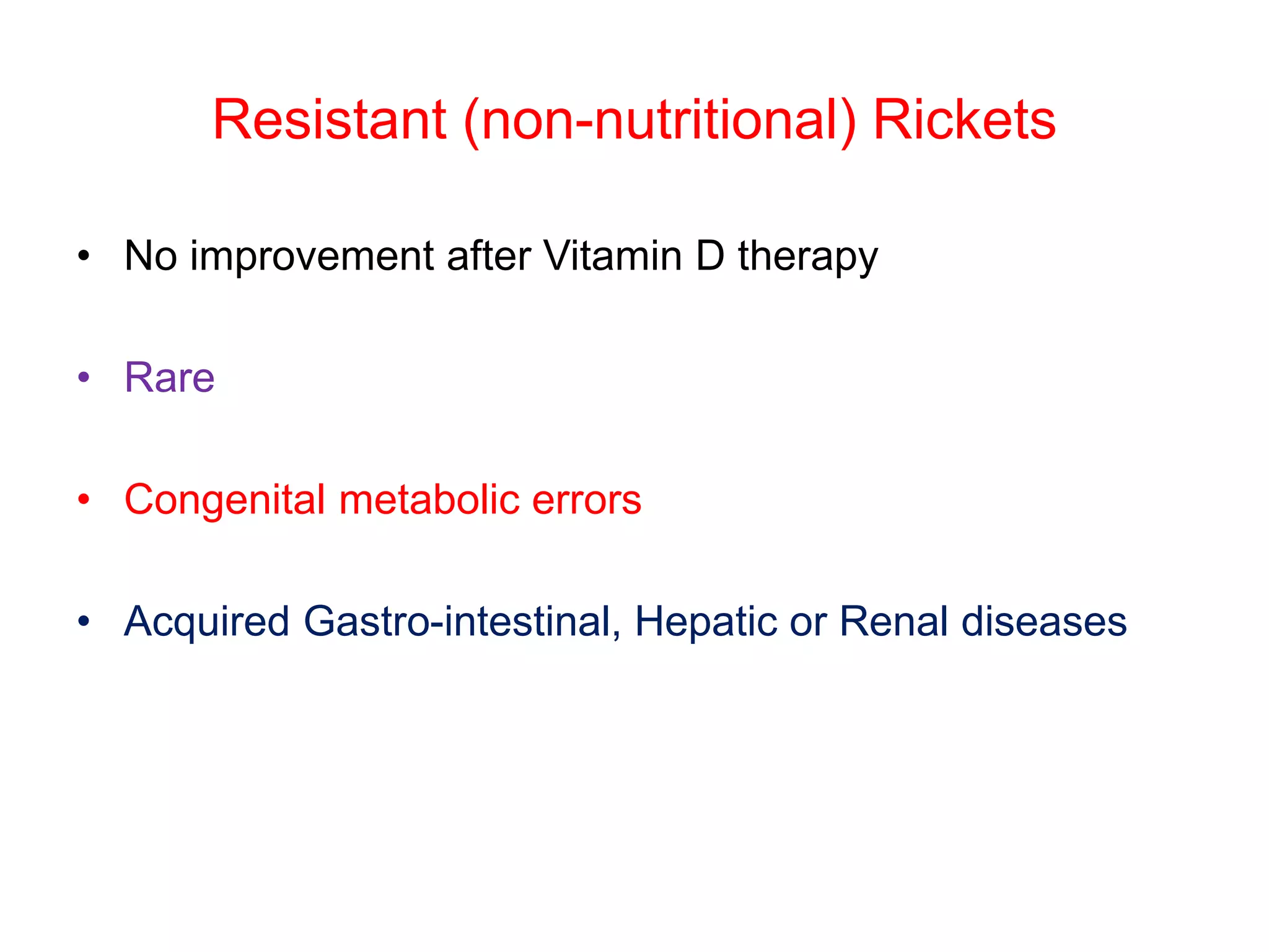 Vit d deficiency rickets 2021 | PDF