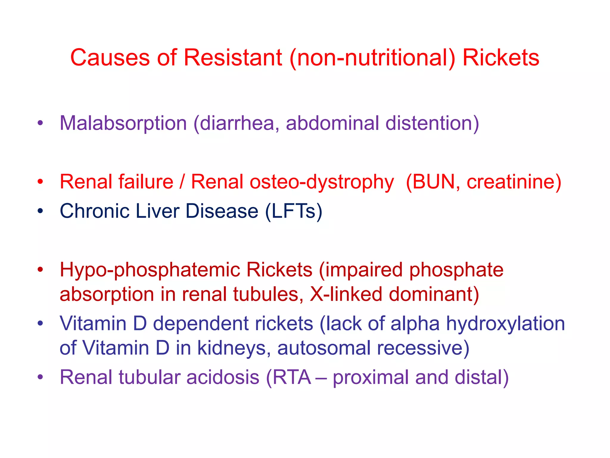 Vit d deficiency rickets 2021 | PDF